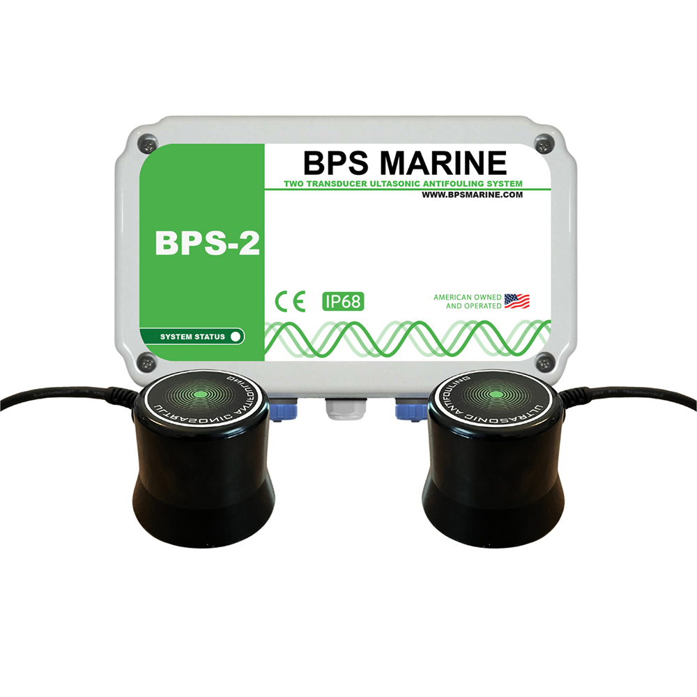 BPS Marine BPS-2 2-Transducer Ultrasonic Antifouling System - 12VDC ...